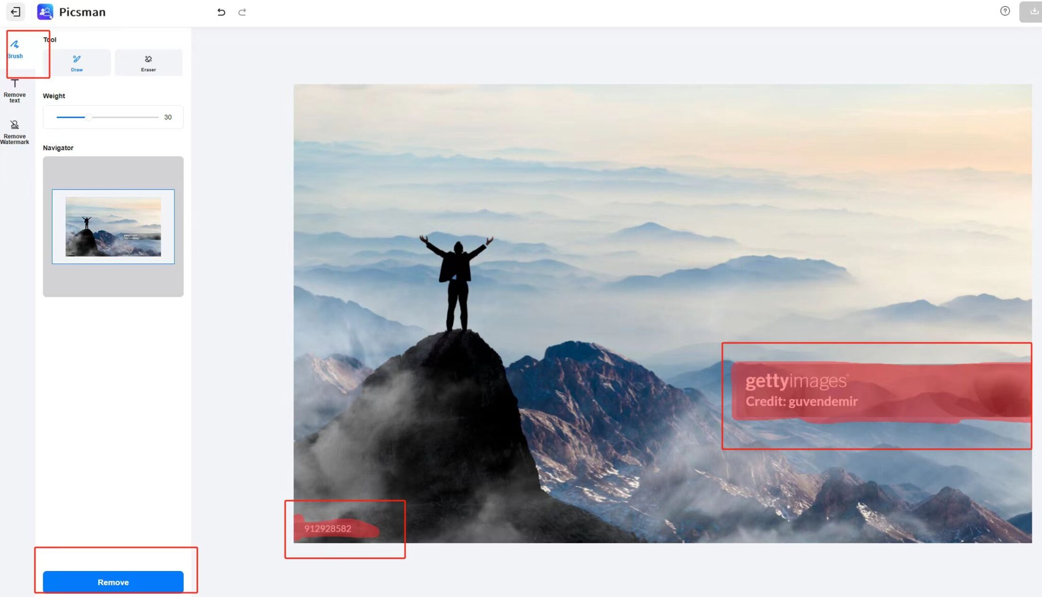 How to remove Getty Images watermark: Best dewatermark ai