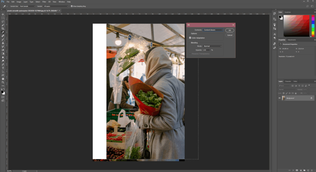 How to Extend Image in Photoshop (Step-by-Step)