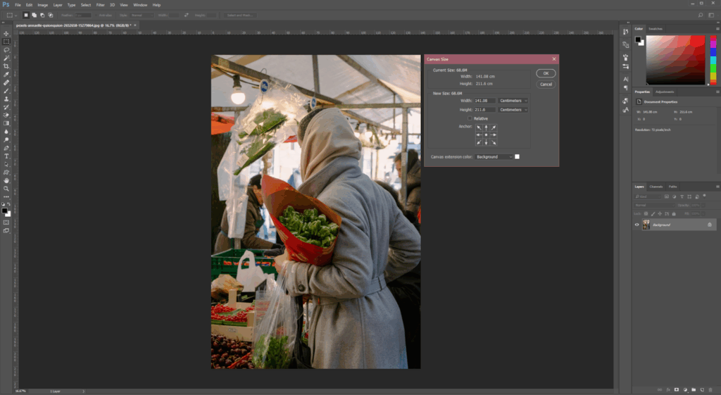 How to Extend Image in Photoshop (Step-by-Step)