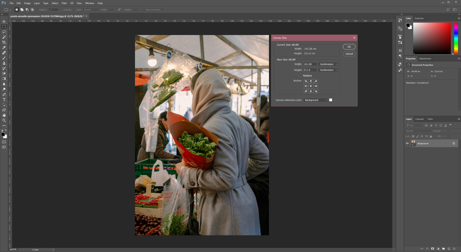 How to Extend Image in Photoshop (Step-by-Step)